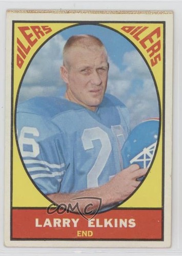 1968 Milton Bradley Win-A-Card Game 1967 Topps Football Larry Elkins ...