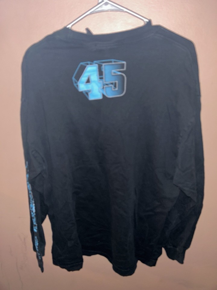 Vintage 🔥🔥 Men’s No Boundaries 45 Lowrider Black Longsleeve Sleeve Hit ...