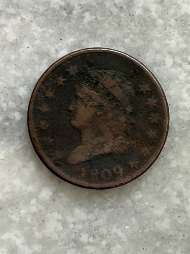 1809 classic head large cent VG Detail | eBay