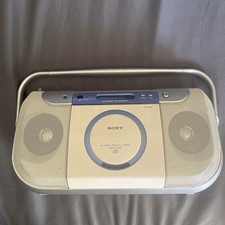 Sony CFD-E100 CD/Radio/Cassette Boombox for sale online | eBay