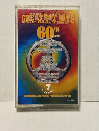 1995 Rock N Roll's Greatest Hits Of All Time 60s Volume 7 Cassette ...