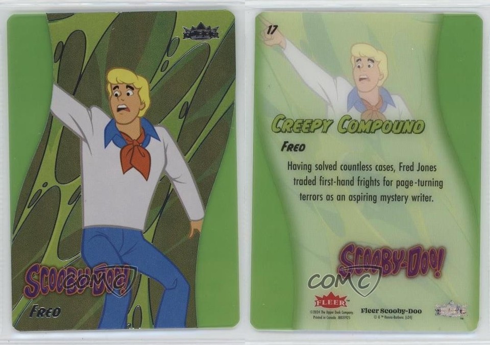 2024 Fleer Scooby Doo Creepy Compounds Variant Fred #17 0um7 | eBay