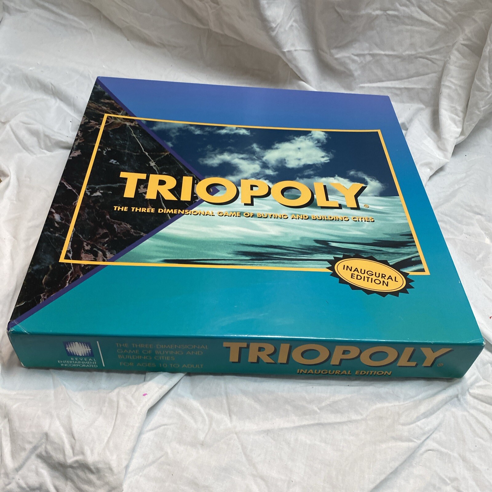 Reveal Entertainment 1996 Triopoly Three Dimensional Board Game - 100 ...