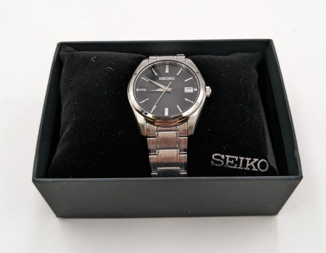 Seiko Men's Black Watch - SUR311 for sale online | eBay