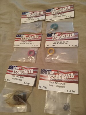 Team Associated NTC3 Nitro TC3 Two-Speed Clutch bell & gearing | eBay