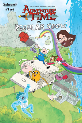 Regular Show Adventure Time Poster Fin Jake Mordecai Pops Benson | eBay