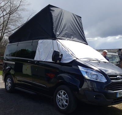 Ford Transit Custom Tourneo External Thermal Windscreen Cover Colour ...