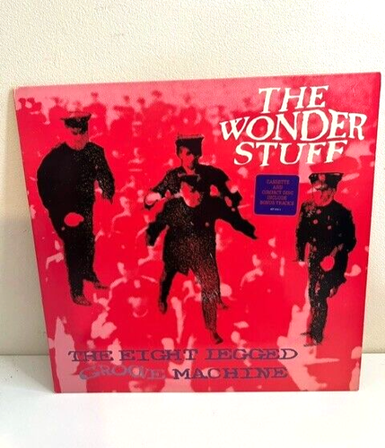 #9CR 1988 THE WONDER STUFF - THE 8 LEGGED GROOVE MACHINE 12" PROMO ...