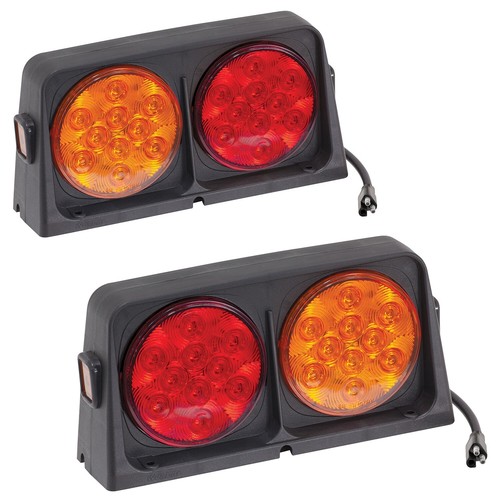 Wesbar LED AG Light Kit Dual L/R 3-Wire Rear-Red/Amber Front-Amber ...