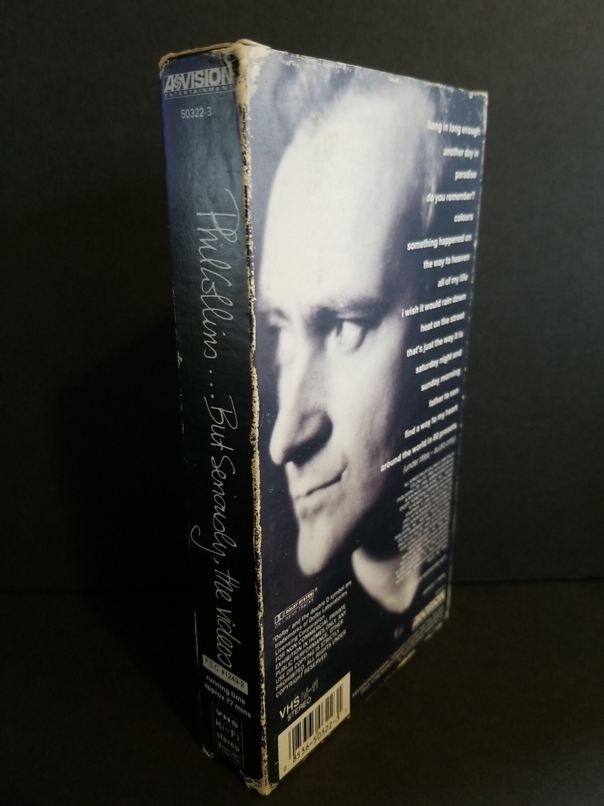 Phil Collins.. but seriously the videos (VHS 1989) | eBay