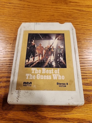 The Best Of The Guess Who/ 1971 RCA Records 8 Track Tape Preowned ...