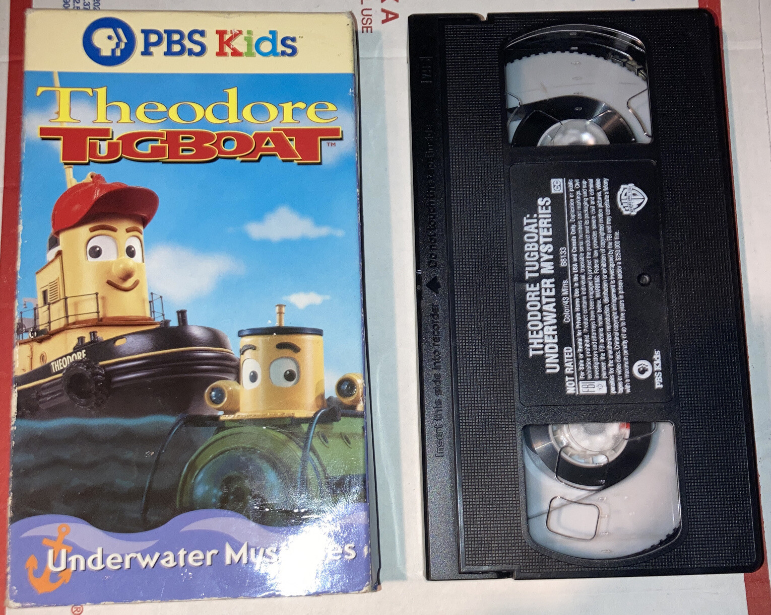 Theodore Tugboat Underwater Mysteries Vhs