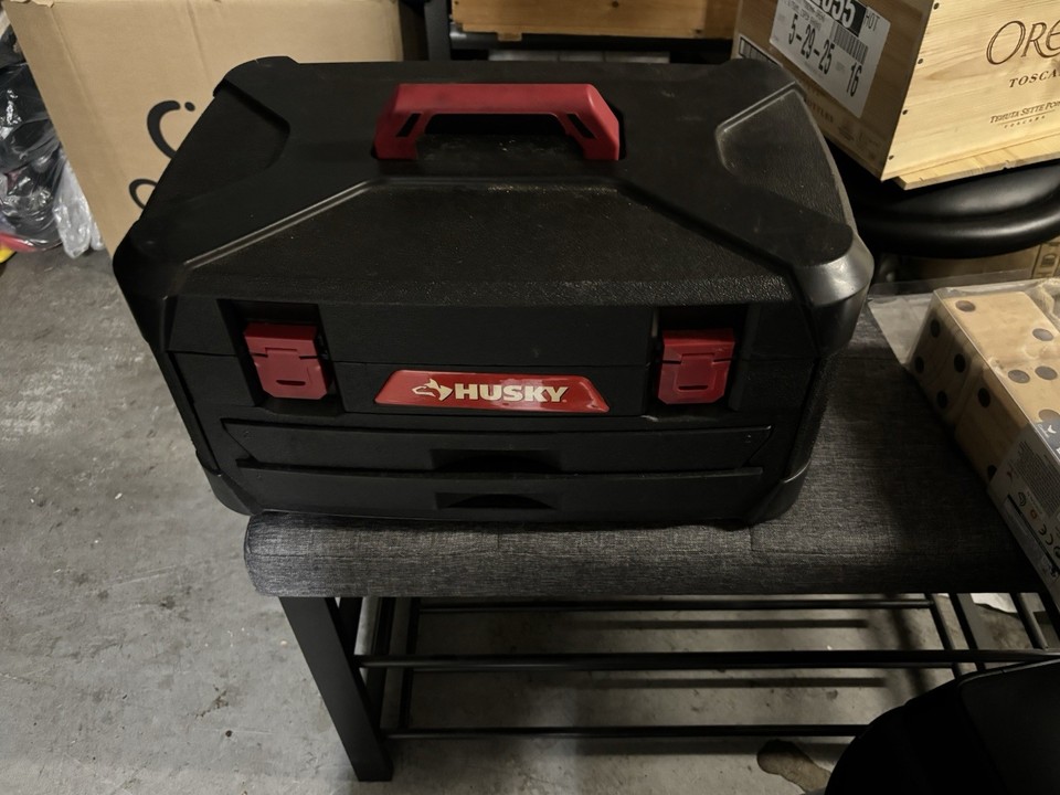 Husky Tool Set Over 50 Pieces with Carrying Case | eBay