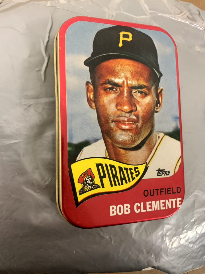 1958 Topps Roberto (Bob) Clemente Factory 25th Anniversary Card Plus ...