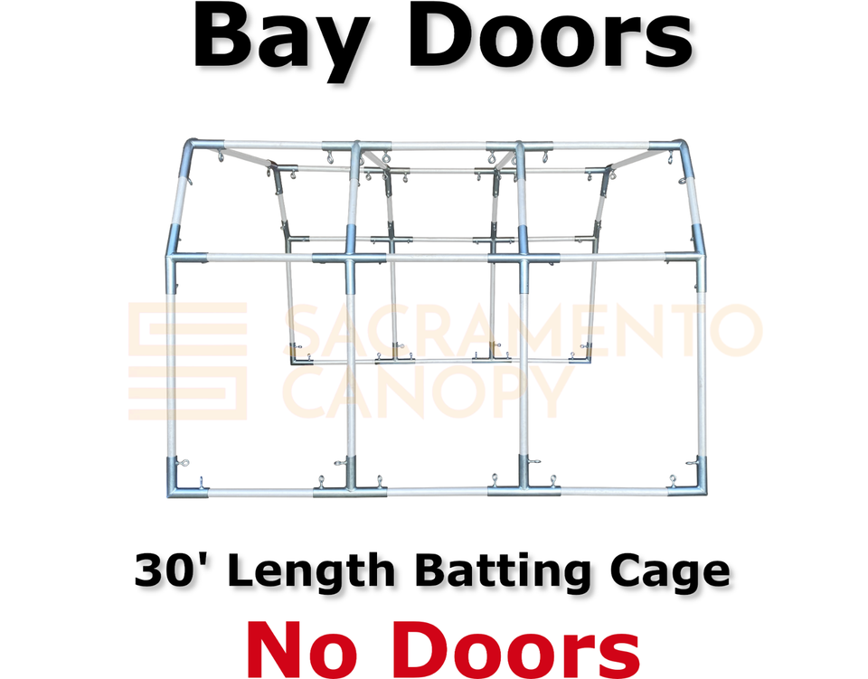 Custom Backyard Batting Cage Frame Kit, EMT Fittings for metal conduit ...