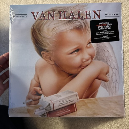 1984 Van Halen David Lee Roth Vinyl Lp Jump Hot for teacher Panama 180g ...