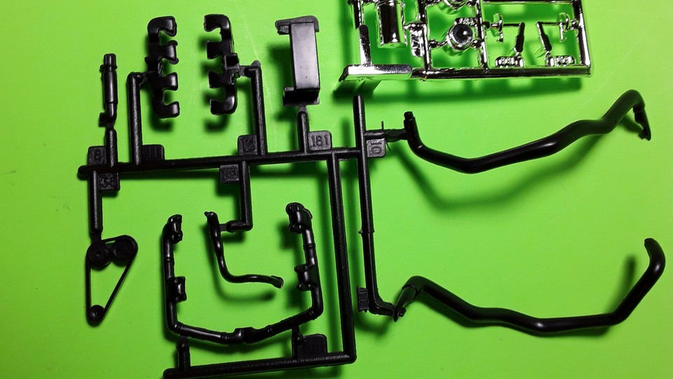 Mack DM800 Heavy Duty 1/25 diesel motor engine turbo charged 865 ...