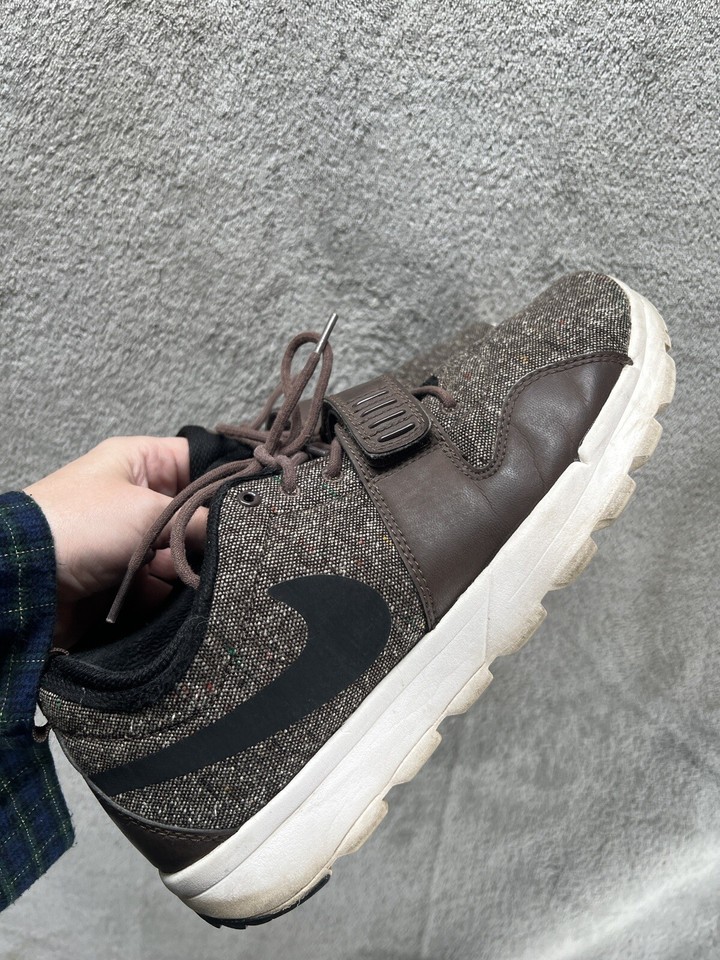 Nike Trainerendor SB Men’s 10 Barbecue Brown Skate Sneakers 616575-206 ...