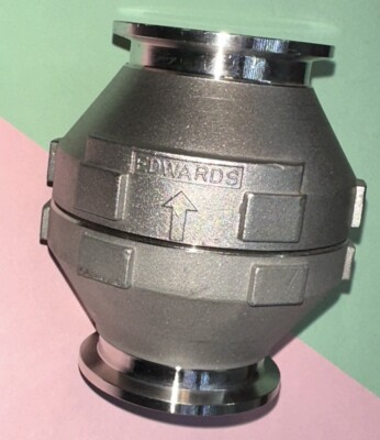 EDWARDS Exhaust Check Valve for IH, QDP, IQDP Dry Pumps, KF 40 UHV ...