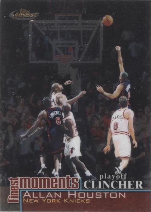 2000-01 Topps Finest - Finest Moments Allan Houston #FM-AH for sale ...