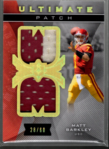 B4614- 2013 Ultimate Collection Patch # Ujba Mat Barkley Jersey / 60 ...
