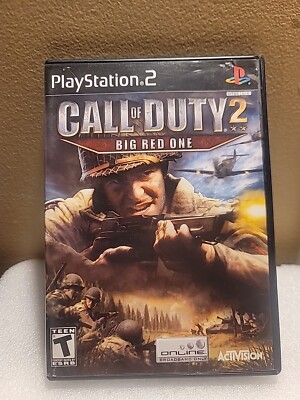 Call of Duty 2 Big Red One Special Edition (Playstation 2, 2005) Ps2 ...