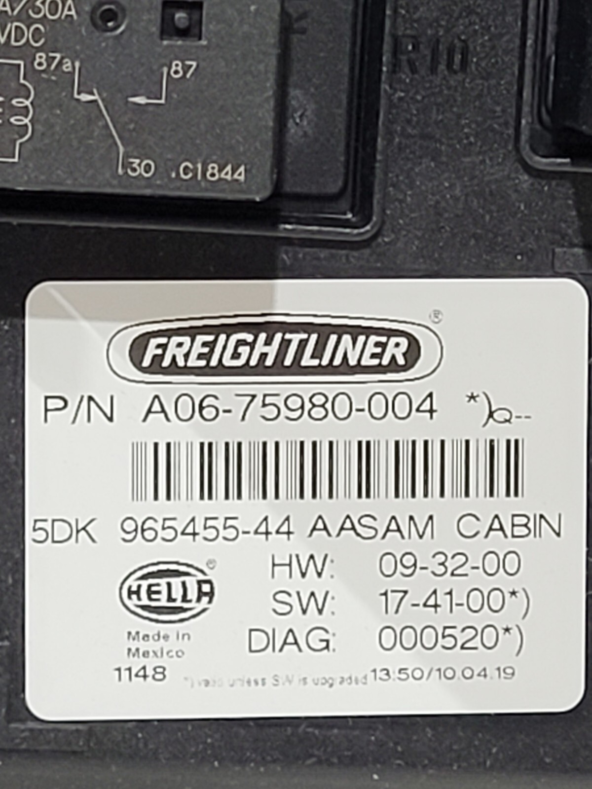 Freightliner Central Control Unit Sam Fuse Module OEM A06-75980-004 | eBay