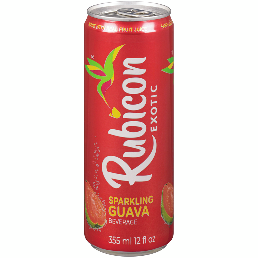 12 Cans of Rubicon Exotic Sparkling Guava Soft Drink 355ml Each | eBay