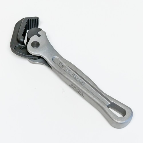 Pipe Vise ASW7-1 Amigo Aluminum Wrench Self Adjusting Compact 9" Long ...