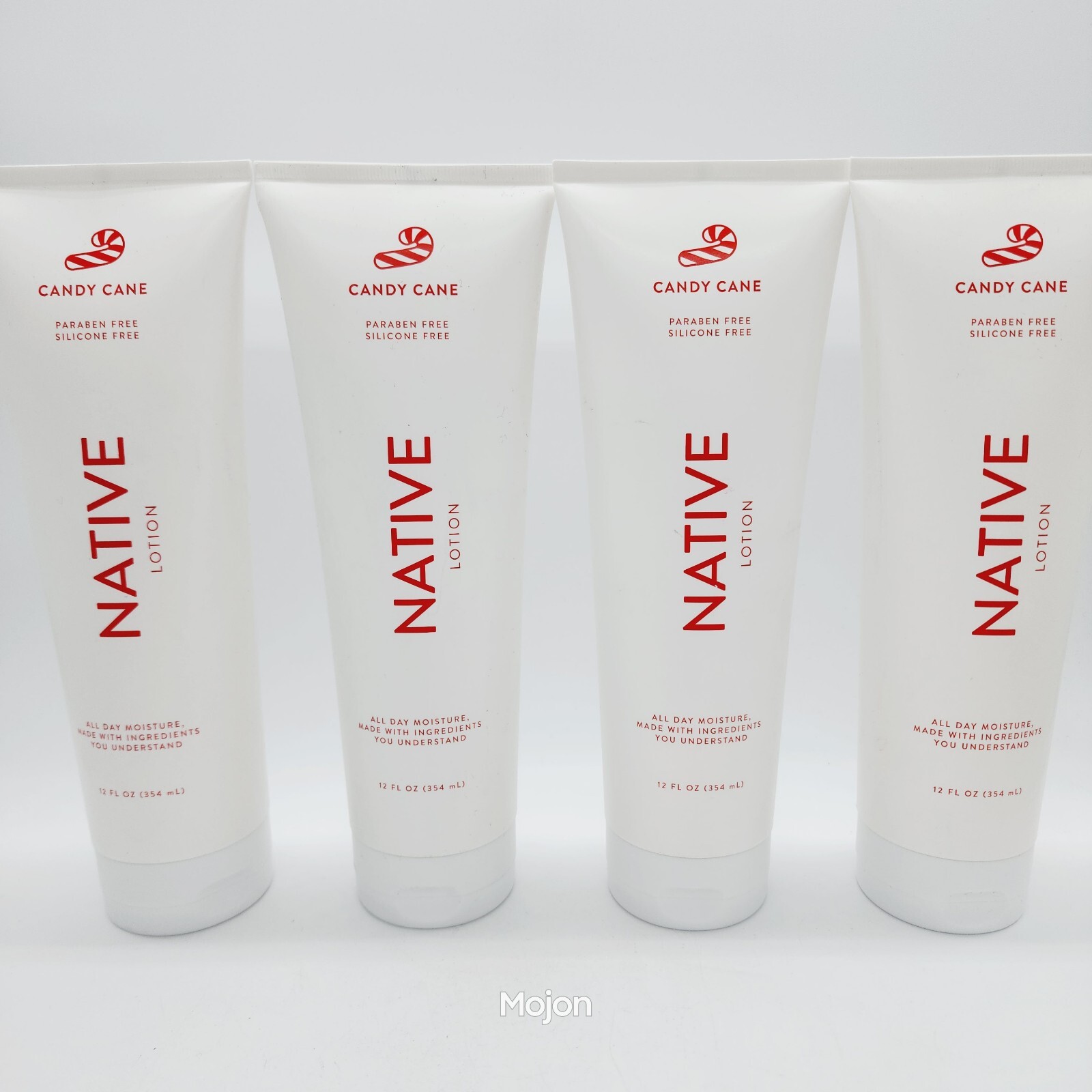 Lot Of 4 Native Candy Cane Body Lotion Peppermint Limited Edition ...