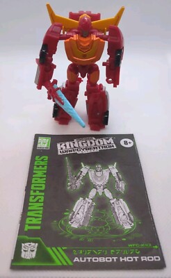 Transformers Kingdom War For Cybertron Trilogy Autobot Hot Rod WFC-K43 ...