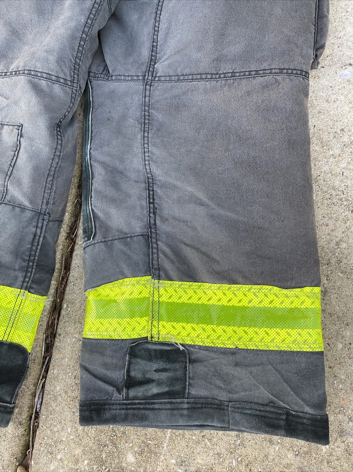 Firefighter Janesville Lion Apparel Turnout Bunker Pants 40 X 32 2012 ...