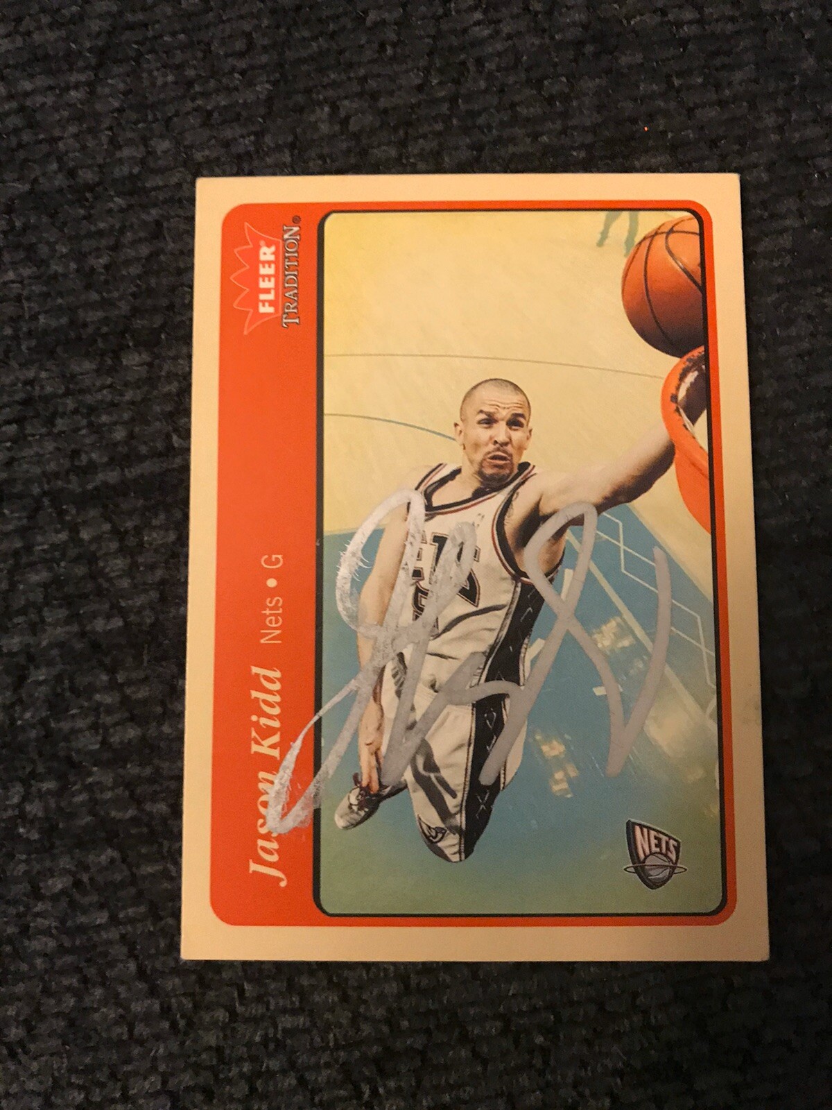 Jason Kidd Signed Basketball Trading Card Autographed | eBay