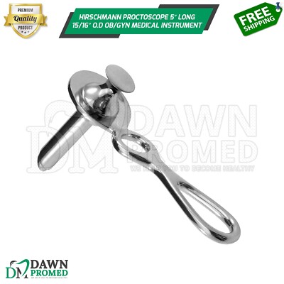 Hirschmann Proctoscope 5″ Anal Rectal Speculum OB/GYN Medical Inst ...
