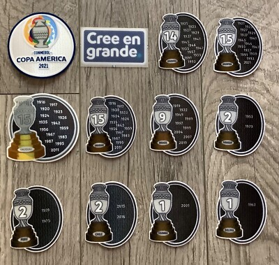 COPA AMERICA PATCH WINNER SET | eBay