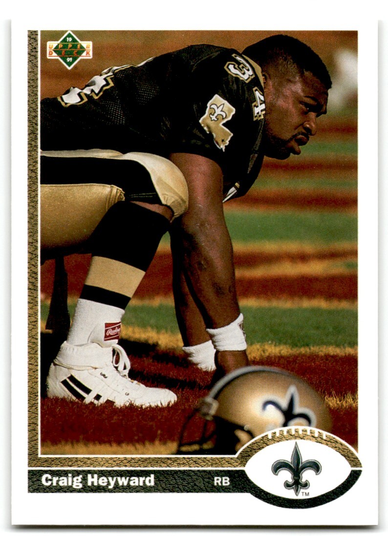 1991 Upper Deck Craig Heyward New Orleans Saints #248 | eBay
