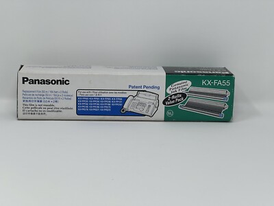 Genuine Panasonic KX-FA55 Fax Ink Replacement Film Cartridges 1 Roll | eBay