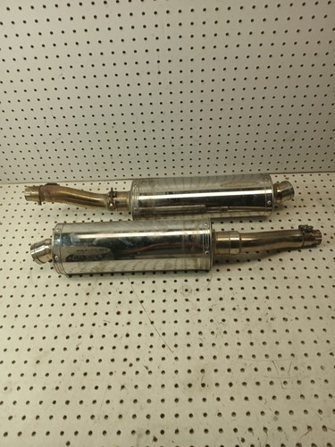 2 x Delkevic Exhausts PR1828 Motorcycle Motorbike | eBay