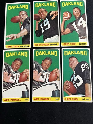 1965 TOPPS FOOTBALL LOT (28) Tall Boy with Rookies - Various Conditions ...