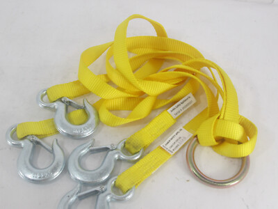 Junkin - JSA000503 -3' Quad Legged - Confined Space Rescue Yellow ...