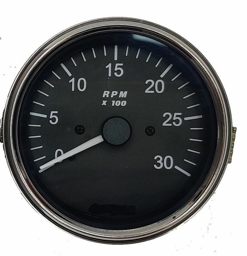 3000 RPM Meter Ignition Coil Driven Gauge Tachometer | 85mm | 12V | 3 3 ...