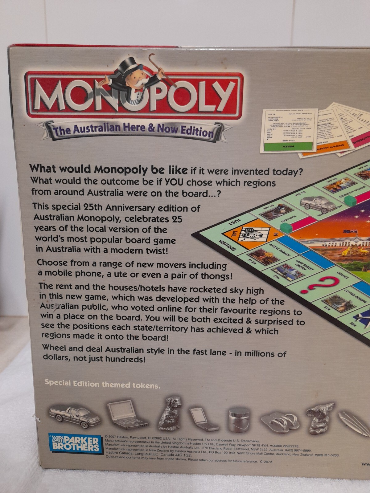Monopoly : The Australian Here & Now Edition 2007 Hasbro Board Game ...