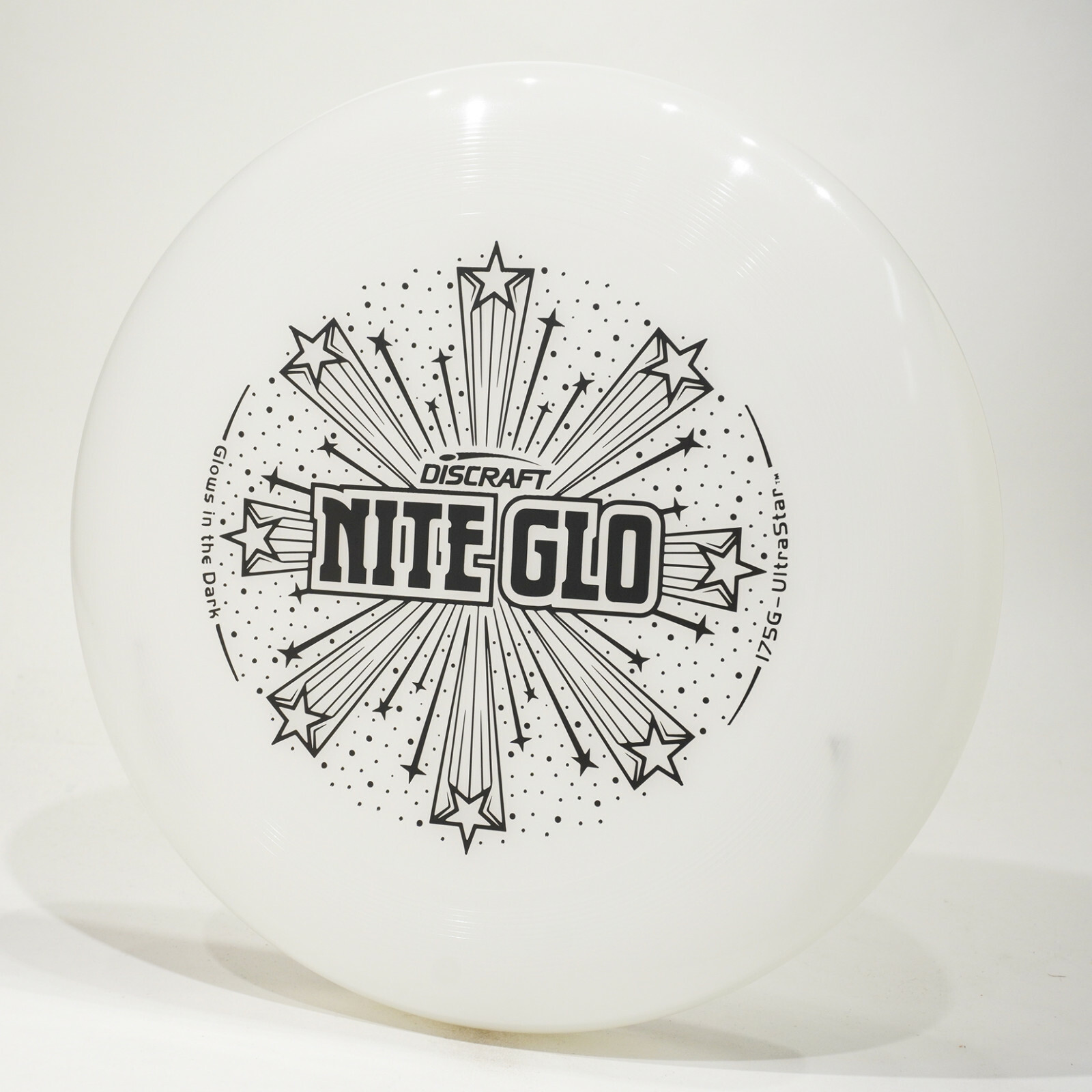 Discraft Nite Glo Ultra-Star, Glow in the Dark Ultimate Frisbee Flying ...