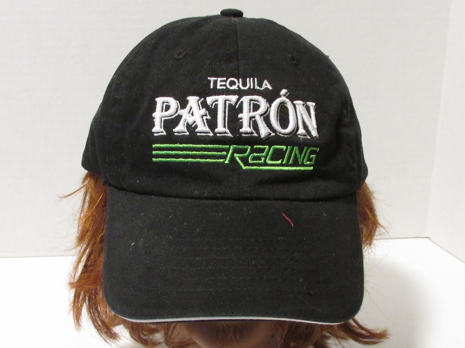 Patron Racing Black Clothback hat - Gem
