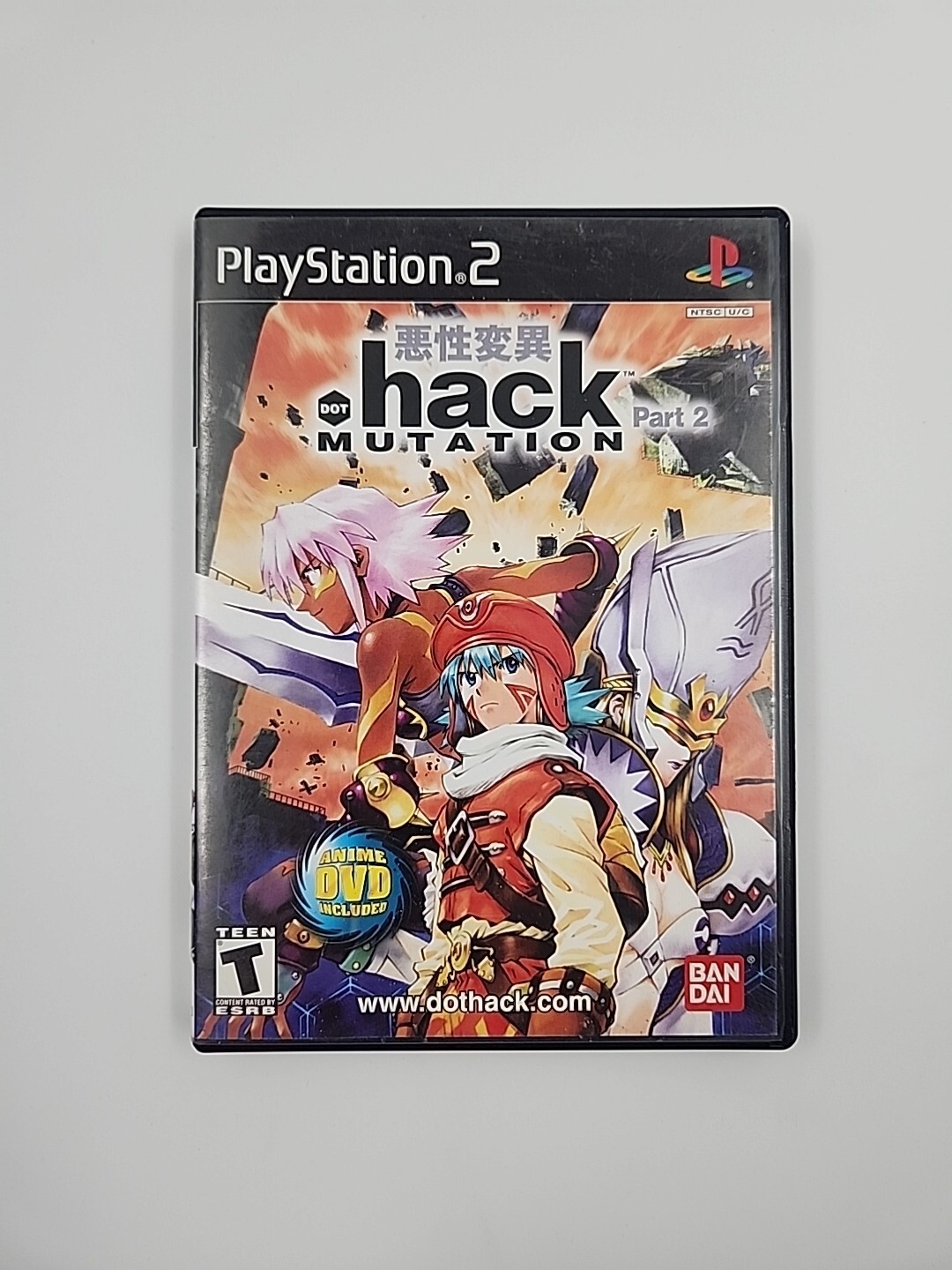 Dot Hack Mutation PS2 PlayStation 2 Complete CIB + DVD + Reg Card ...