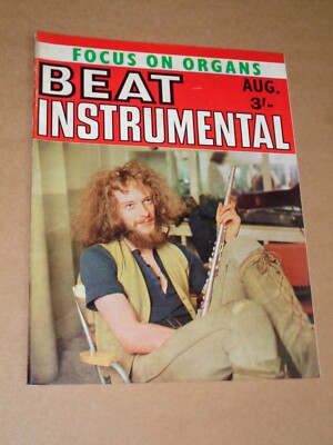 Beat Instrumental Magazine No.76 1969 Jethro Tull cover (Rory Gallagher ...