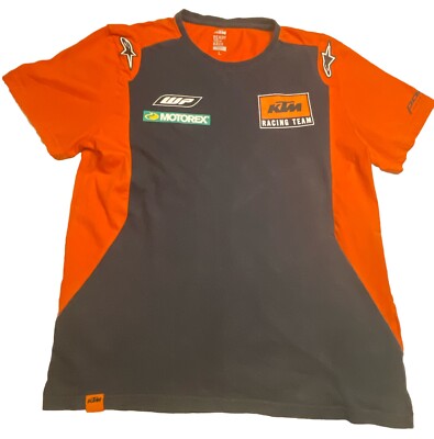 KTM Racing Team T shirt Size Large WP Motorex Read Desc | eBay