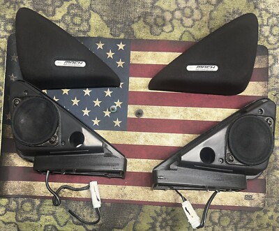 94-04 FORD MUSTANG GT COBRA MACH 460 DOOR TWEETER SPEAKER L&R SET OEM ...