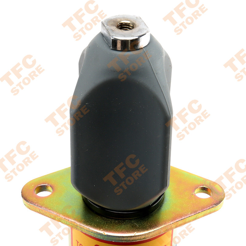 12V 129953-77810 Fuel Shutoff Solenoid Valve For Yanmar Cummins Kubota ...