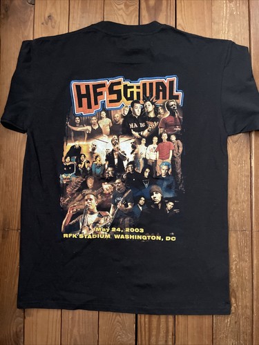 Vintage Y2K 2003 HFStival Afi Audioslave Black Tee Shirt Size Medium | eBay